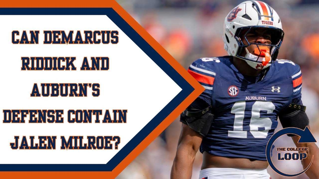 The College Loop | Can Demarcus Riddick and Auburn's defense contain ...