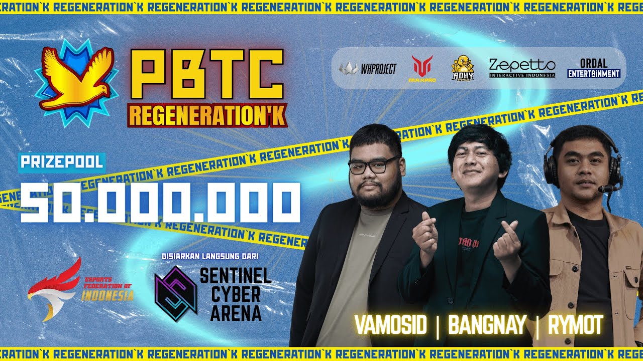 PBTC REGENATION`K LIVE FROM SENTINEL CYBER ARENA - YouTube