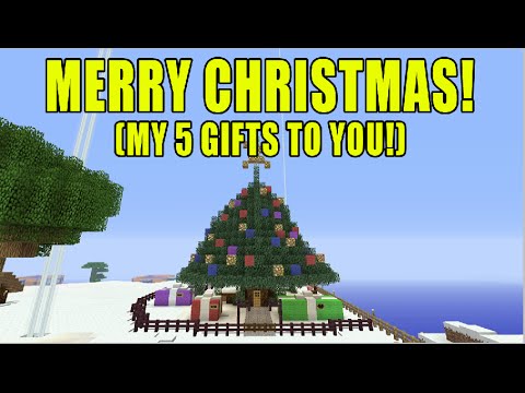 Minecraft Xbox - Merry Christmas Special! 5 Gifts to my Subs! - YouTube