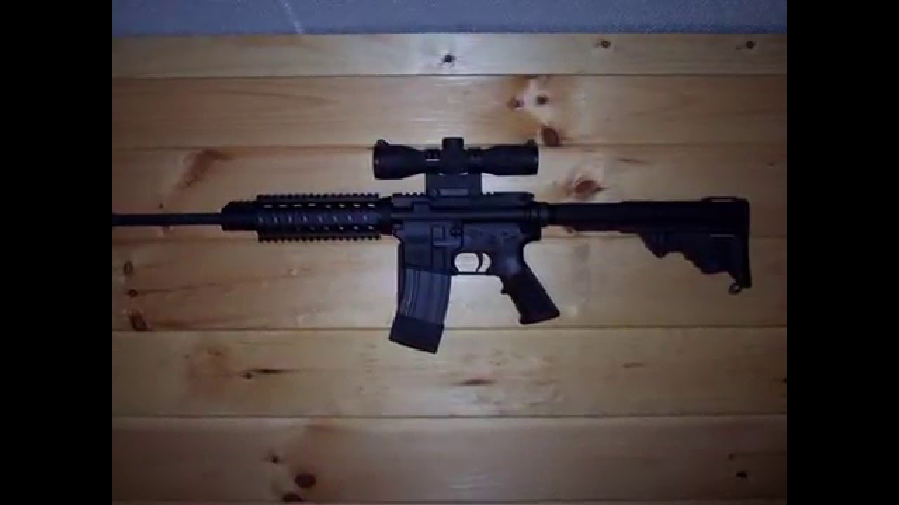 AR 15 Gun Rack 223 Display AR-15 M-4 Airsoft FOR SALE - YouTube