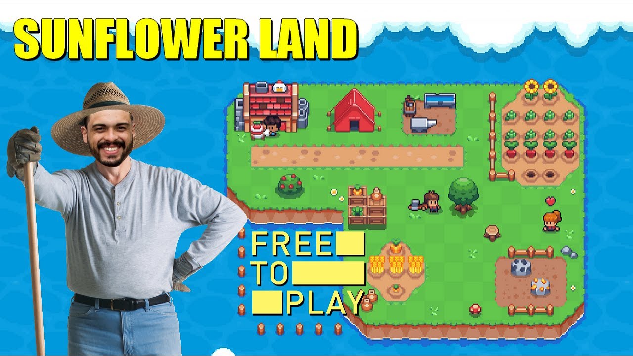 GUIA INICIANTE [ SUNFLOWER LAND ] DICAS gameplay ACOMPANHE | Lives 🛑 - YouTube