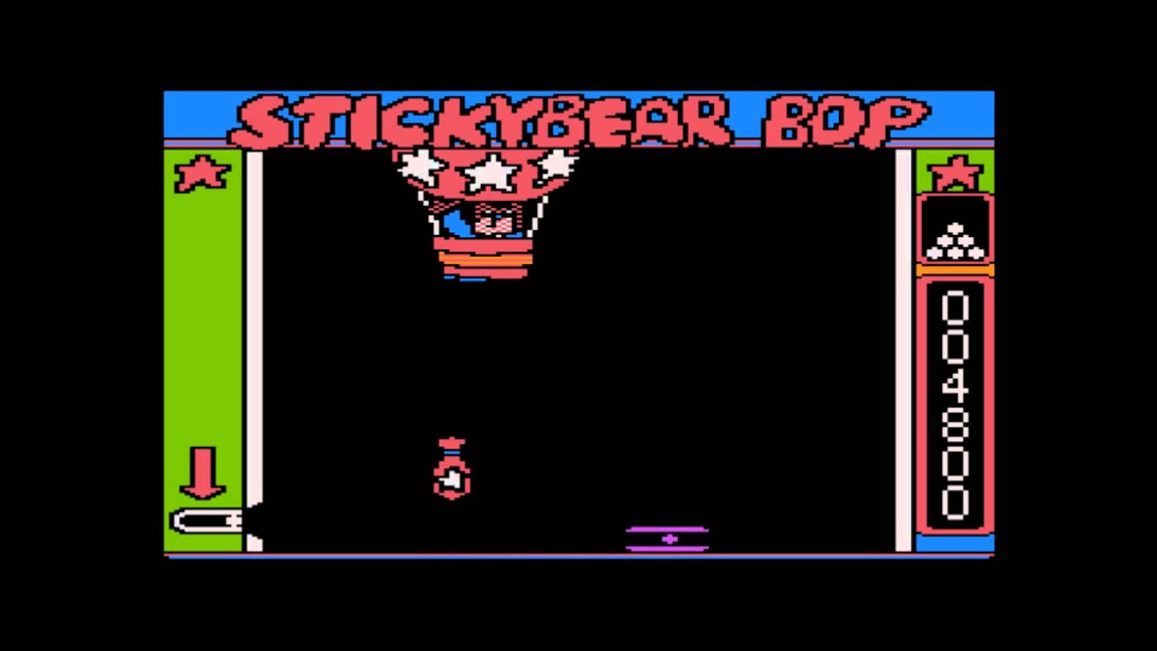 Stickybear Bop for the Atari 8-bit family - YouTube
