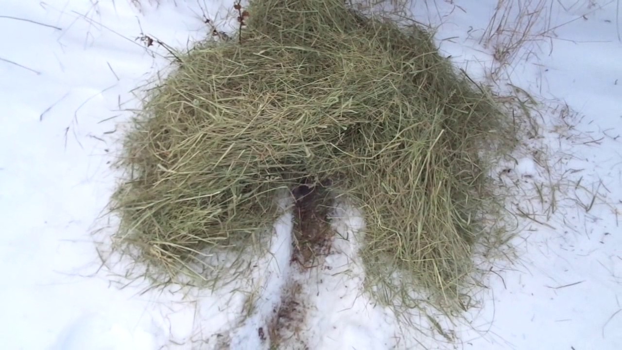 How To Make A Hay Mound Set - YouTube