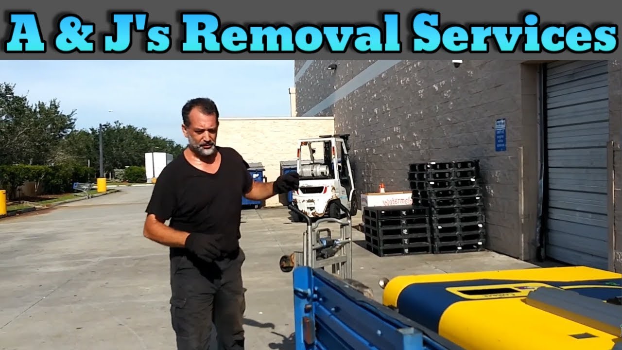 Reverse Logistics - Removing Scrap Metal from Walmart - YouTube