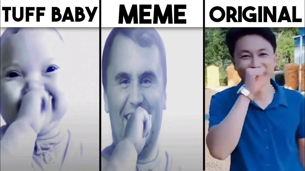 Tuff Baby Laughing Ai Meme Vs Original - YouTube