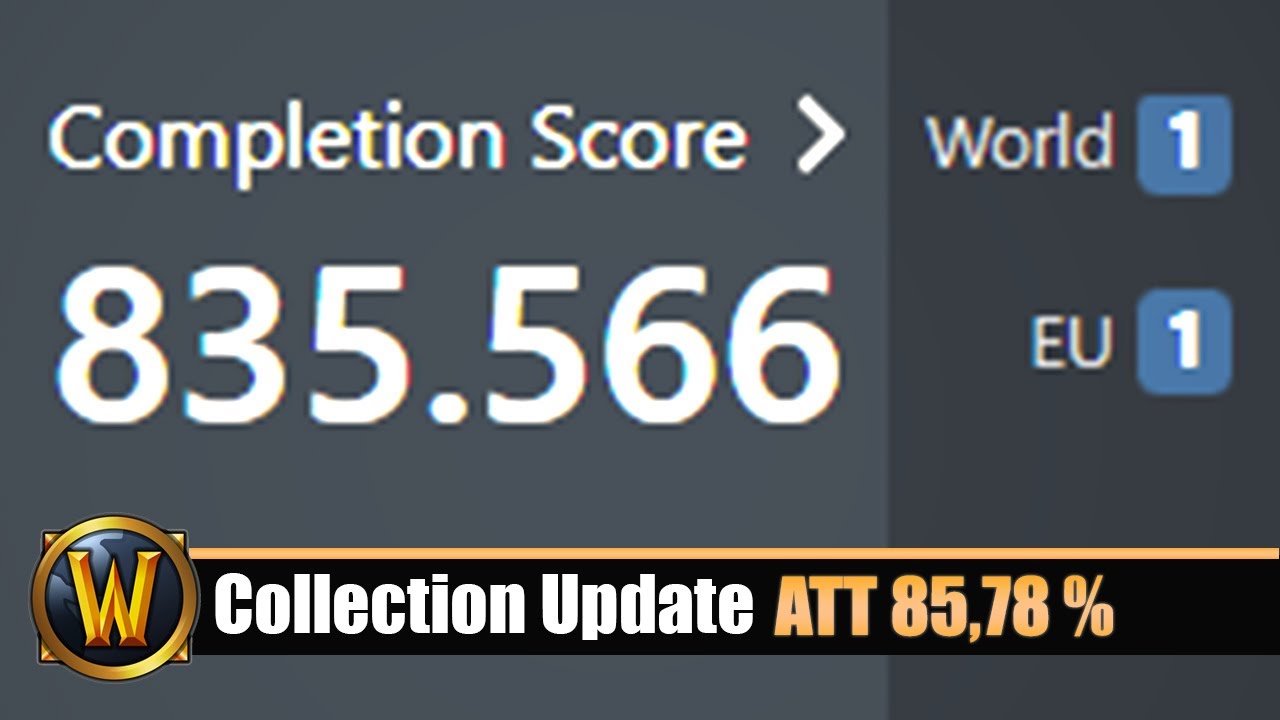 Collection Update DF #1: World RANK 1 - ATT 85,78% IACM - YouTube