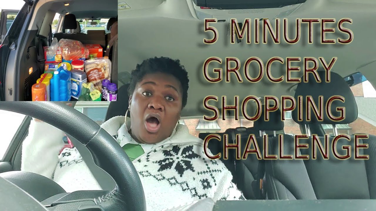 5 MINUTES GROCERY SHOPPING CHALLENGE| SHOP WITH ME AT SAM'S CLUB # ...