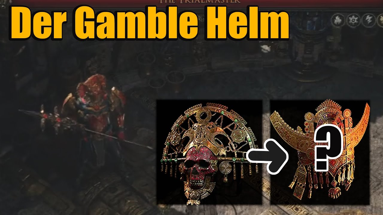 PoE 2 | Der Gamble Helm - YouTube
