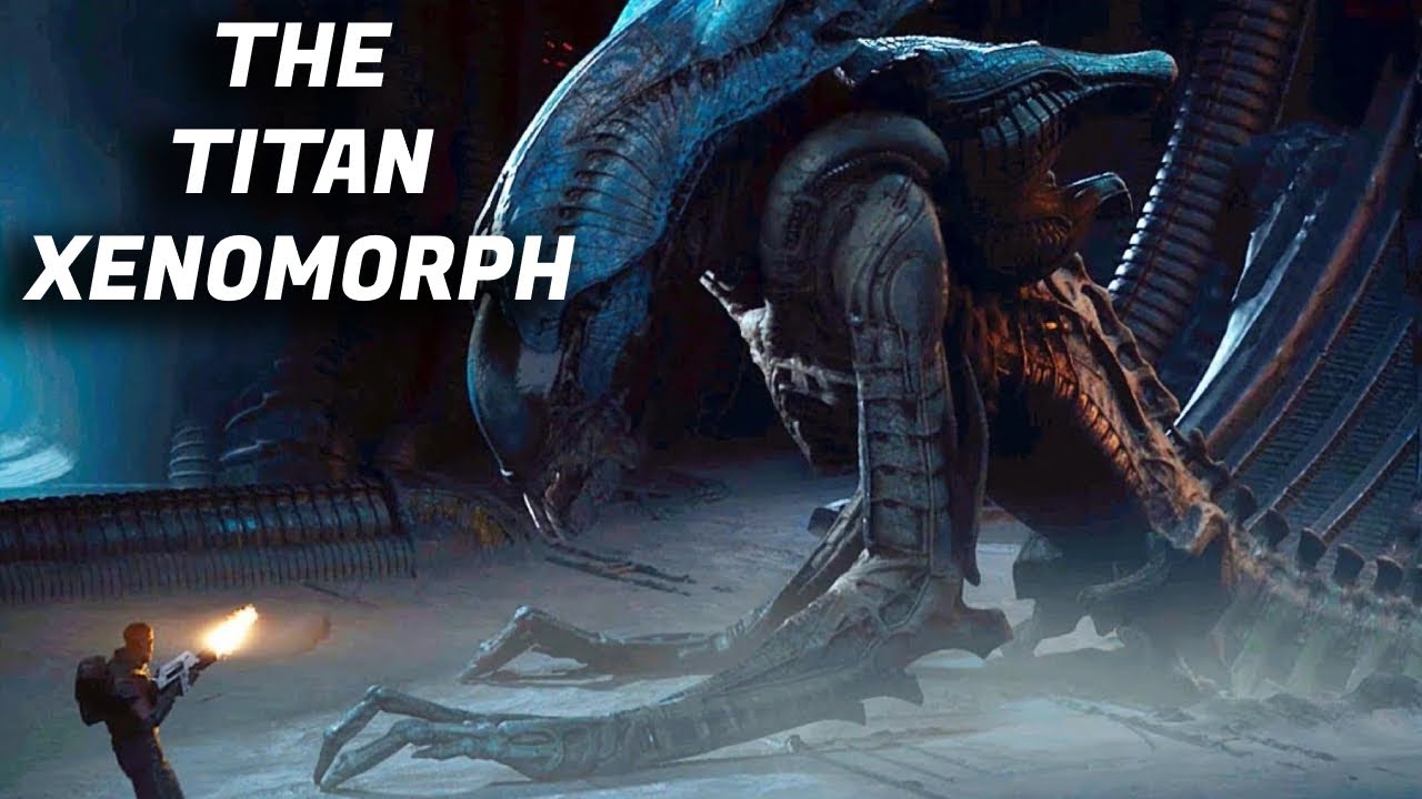 The Titan Xenomorph Explained - Bigger Than The Alien Queen! - YouTube