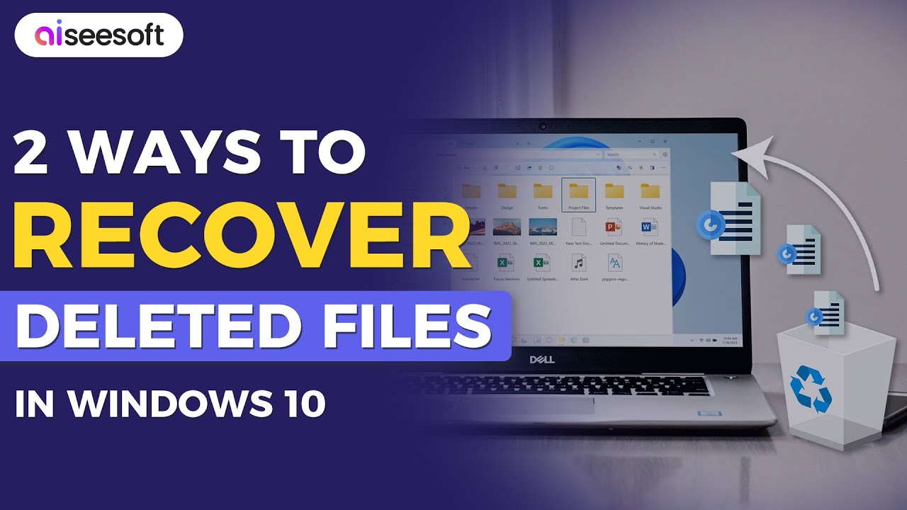 2 Ways to Recover Deleted Files in Windows 11/10 - YouTube