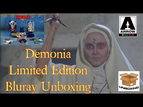 Demonia (1990) Limited Edition Bluray Boxset From Arrow Video Unboxing ...