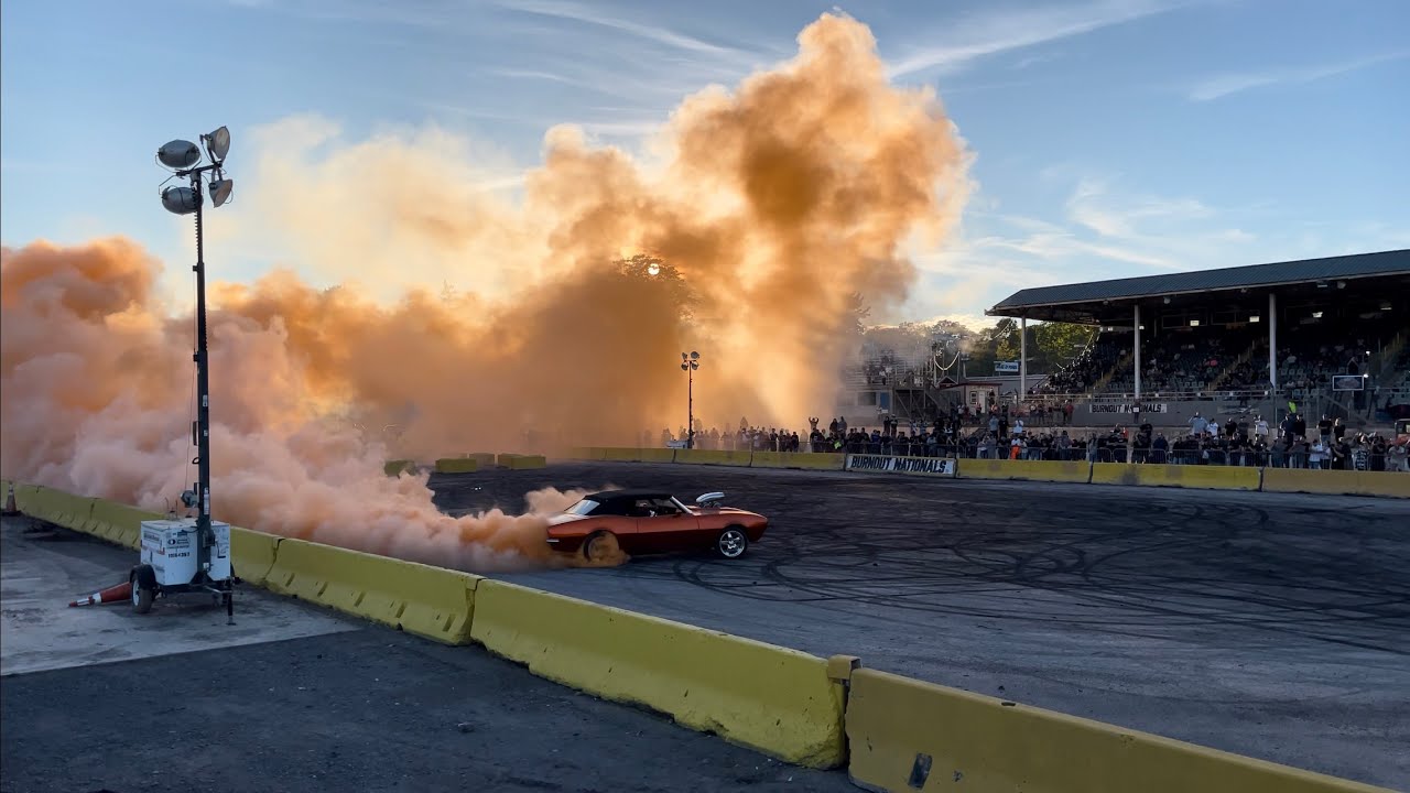 I WENT TO NEW YORK’S LOUDEST & MOST INSANE BURNOUT PIT! PT1 - YouTube