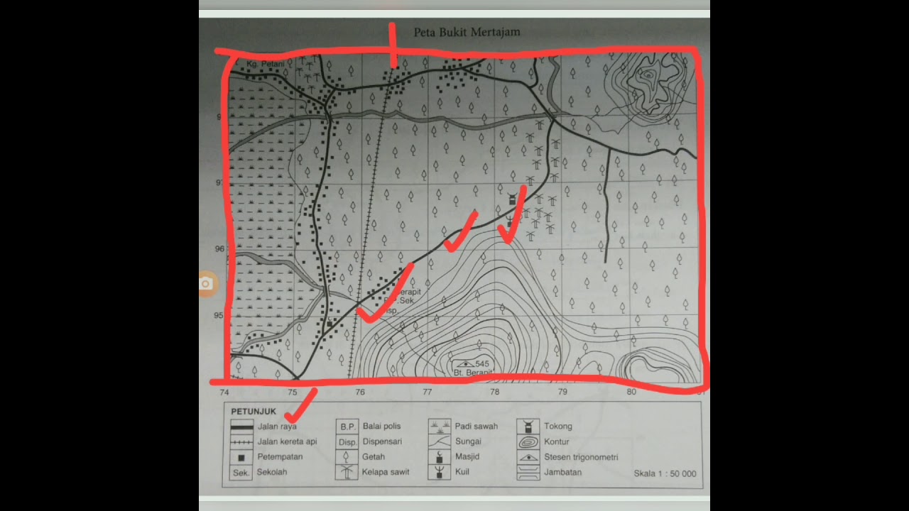 Geografi Tingkatan 2 Bab 2 Peta Topografi by Cikgu Mira - YouTube