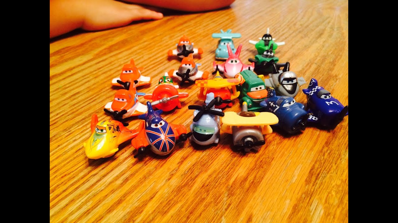 Disney Planes Micro Drifters Collection Including Super Charged Dusty ...