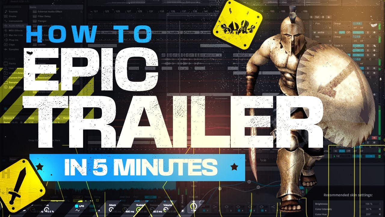 How To Make Epic Trailer Music in 5 Minutes 🎬 - YouTube