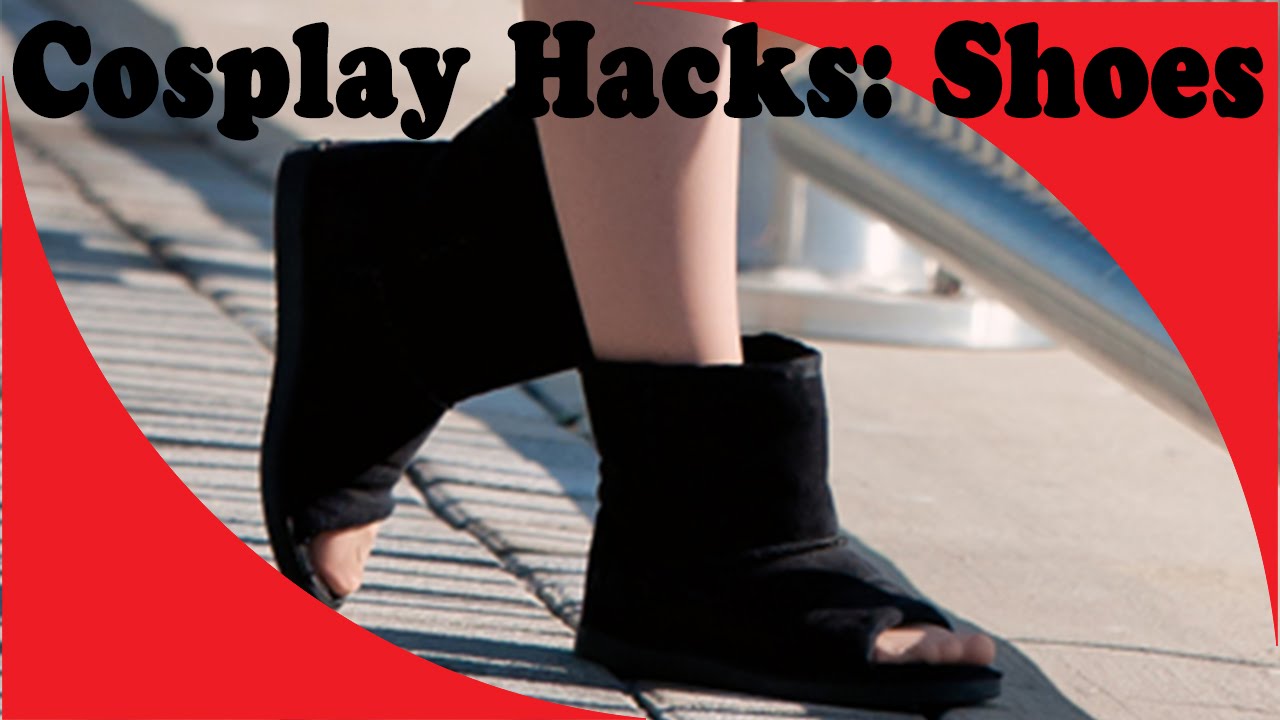 Cosplay Hacks: Comfortable Shoes Every Time - YouTube