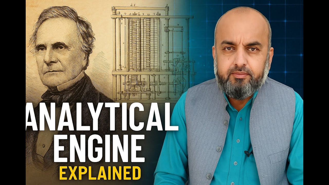 Analytical Engine Explained | Grade 9 Computer Science | Urdu/Hindi ...