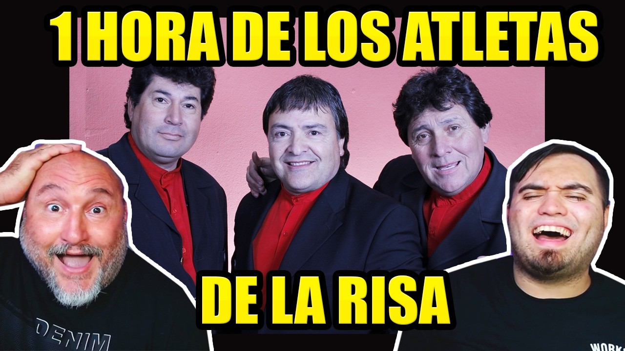 1 HORA DE LOS ATLETAS DE LA RISA - HUMORISTAS CHILENOS 🇨🇱 - REACCION ...