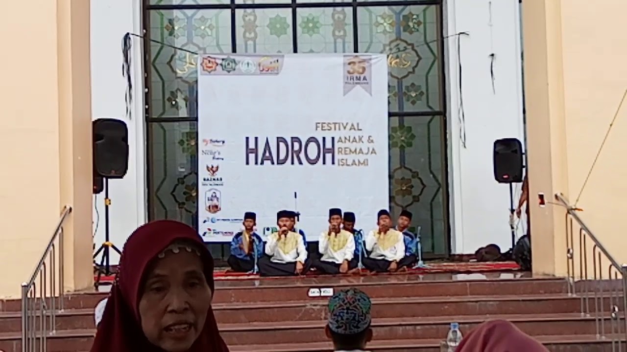 Lomba hadro (IRMA) masjid agung palembang - YouTube