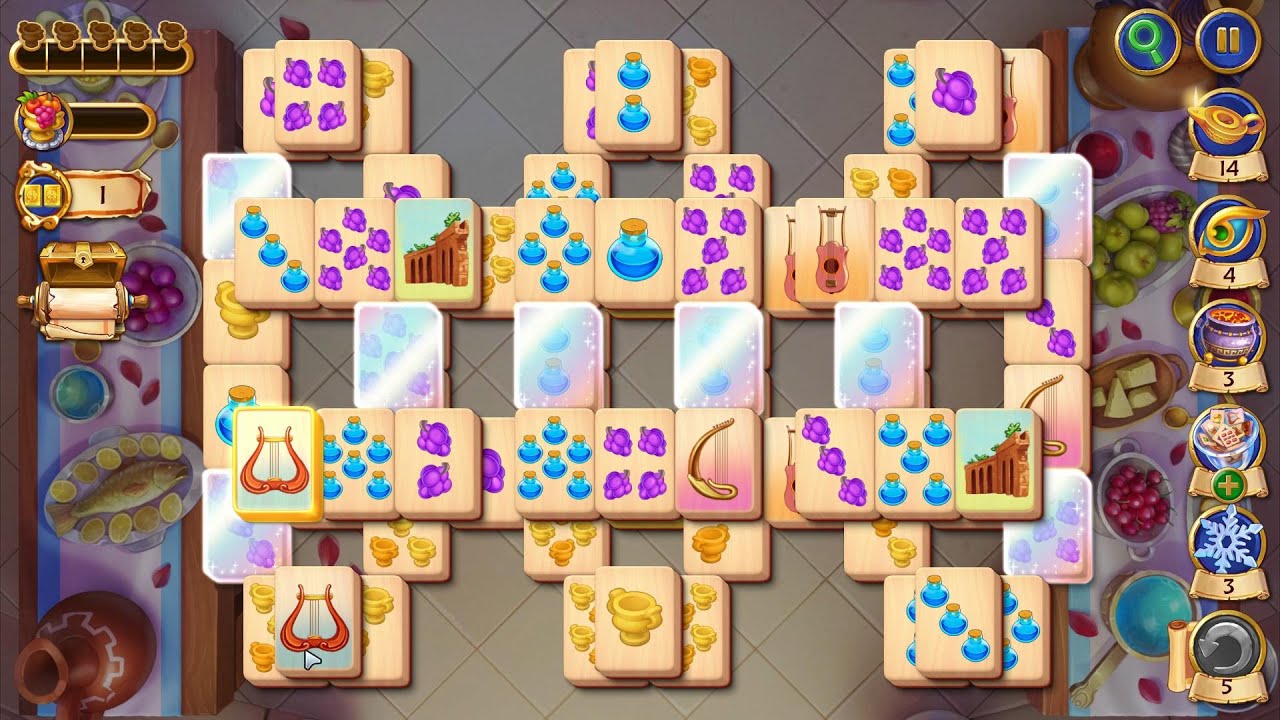 Emperor of Mahjong Tile Matcher Restore a city LATIFUNDIUM 12 LE - YouTube
