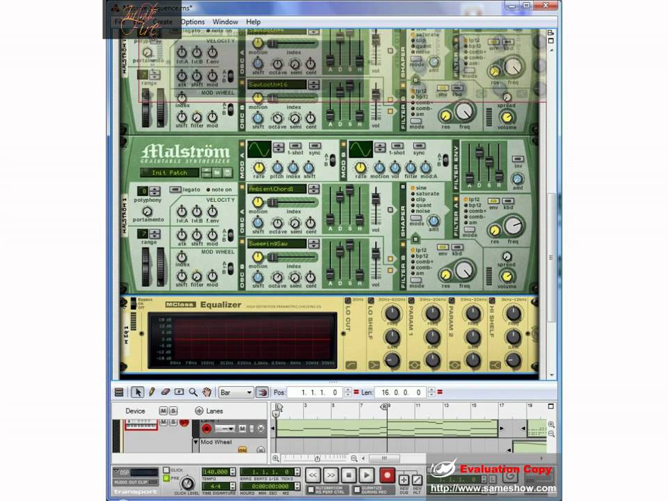 Making a massive lead/pad synth in Reason - YouTube
