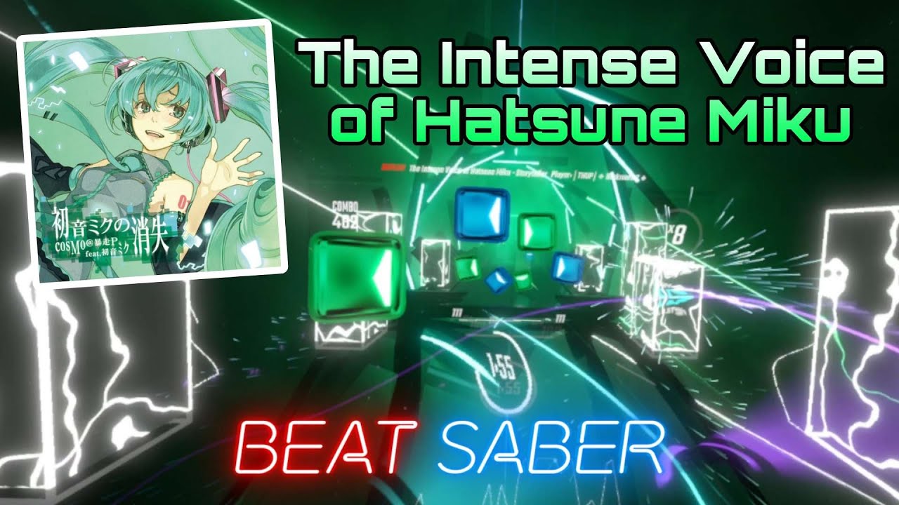 Miku time! - The Intense Voice of Hatsune Miku - Beat Saber - YouTube