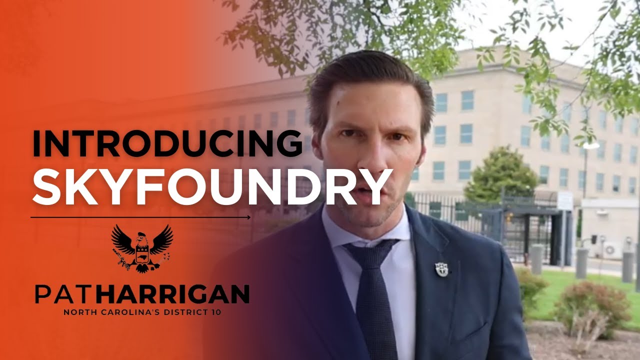 Rep. Pat Harrigan Introduces SkyFoundry - YouTube