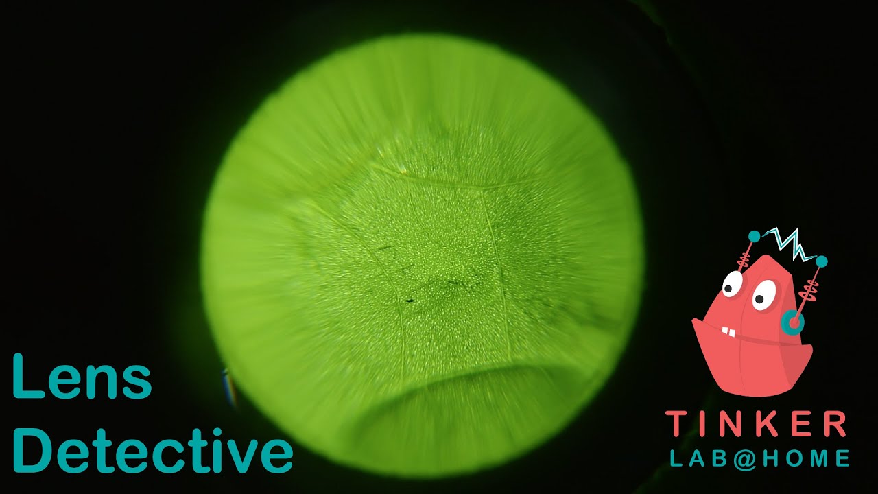 Lens Detective | Junior Tinker Lab at Home - YouTube