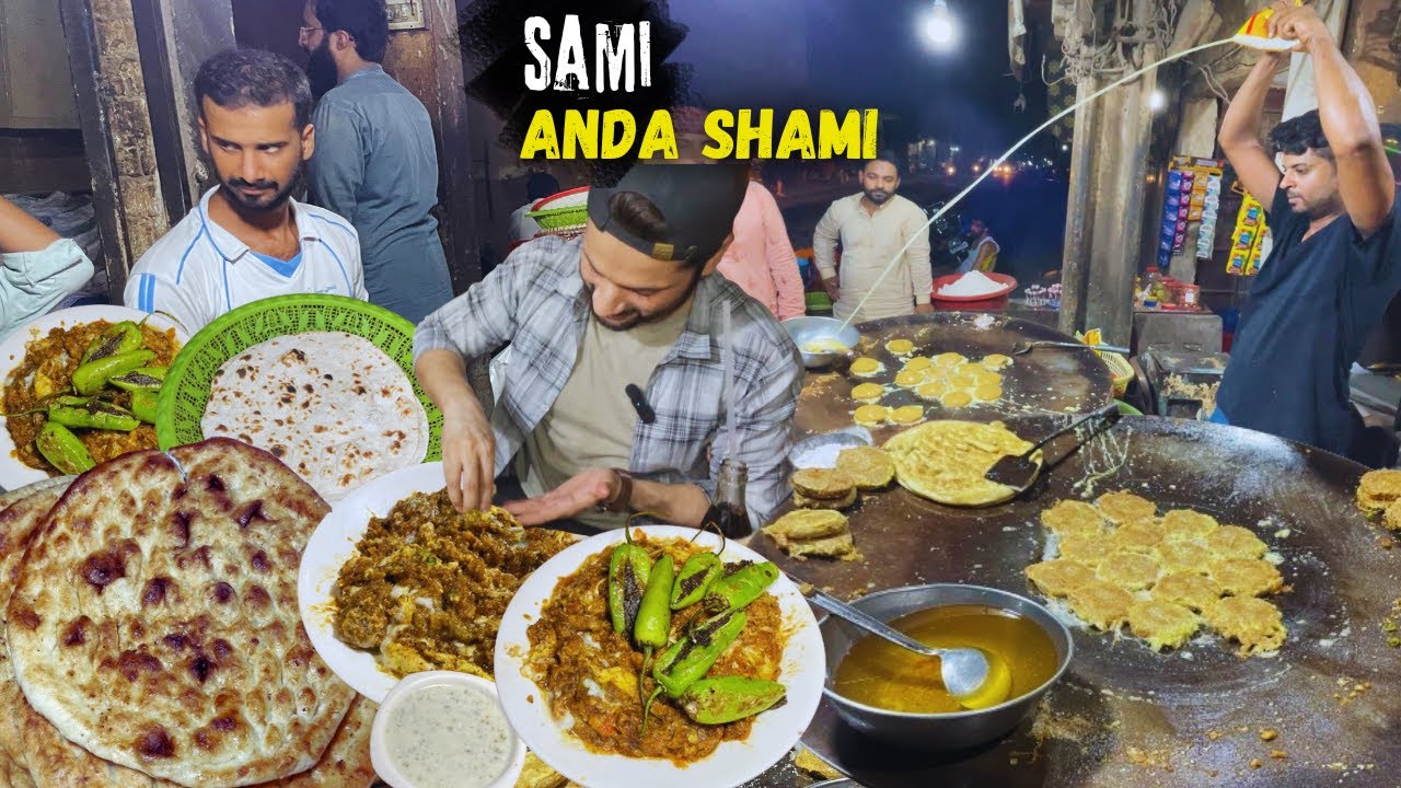 Old Multan Street Food | Sami Anda Shami | Pakistani Street Food Tour ...