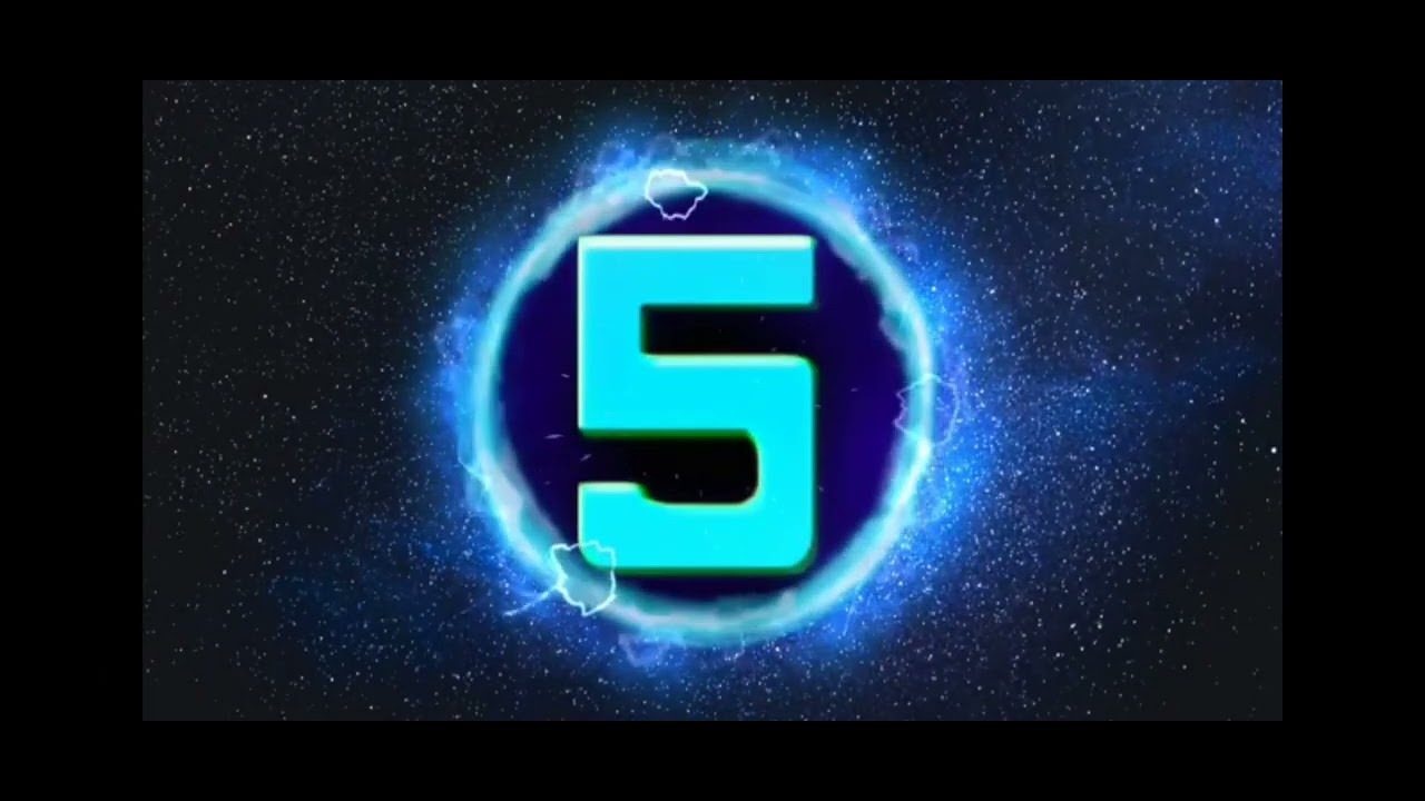 RF 10 Seconds Countdown Circle Golden, BBC News Countdown (Blue Circle ...