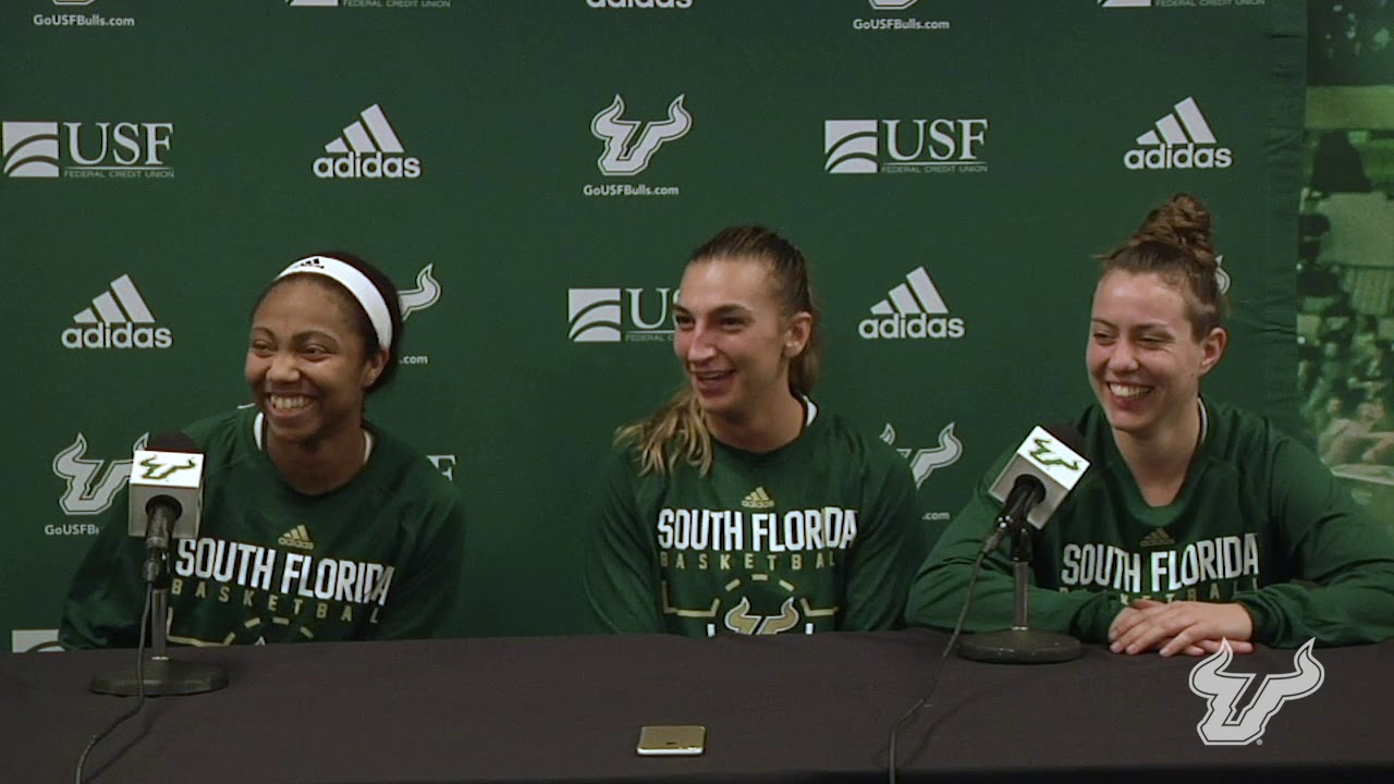 USF Women's Basketball: Stetson Postgame - YouTube