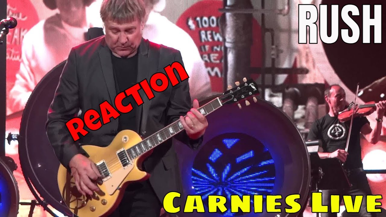 RUSH - CARNIES LIVE 2013 | CLOCKWORK ANGELS | DRUMMER REACTS - YouTube