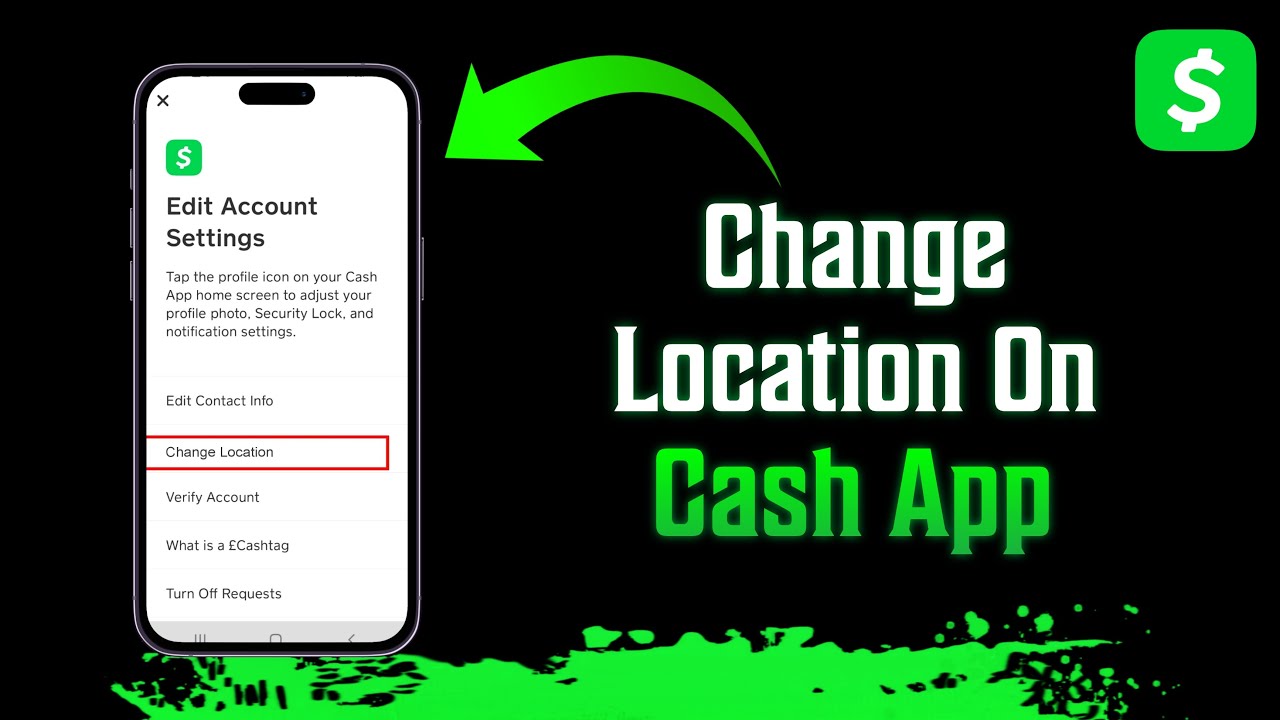 How To Change Location On Cash App - YouTube