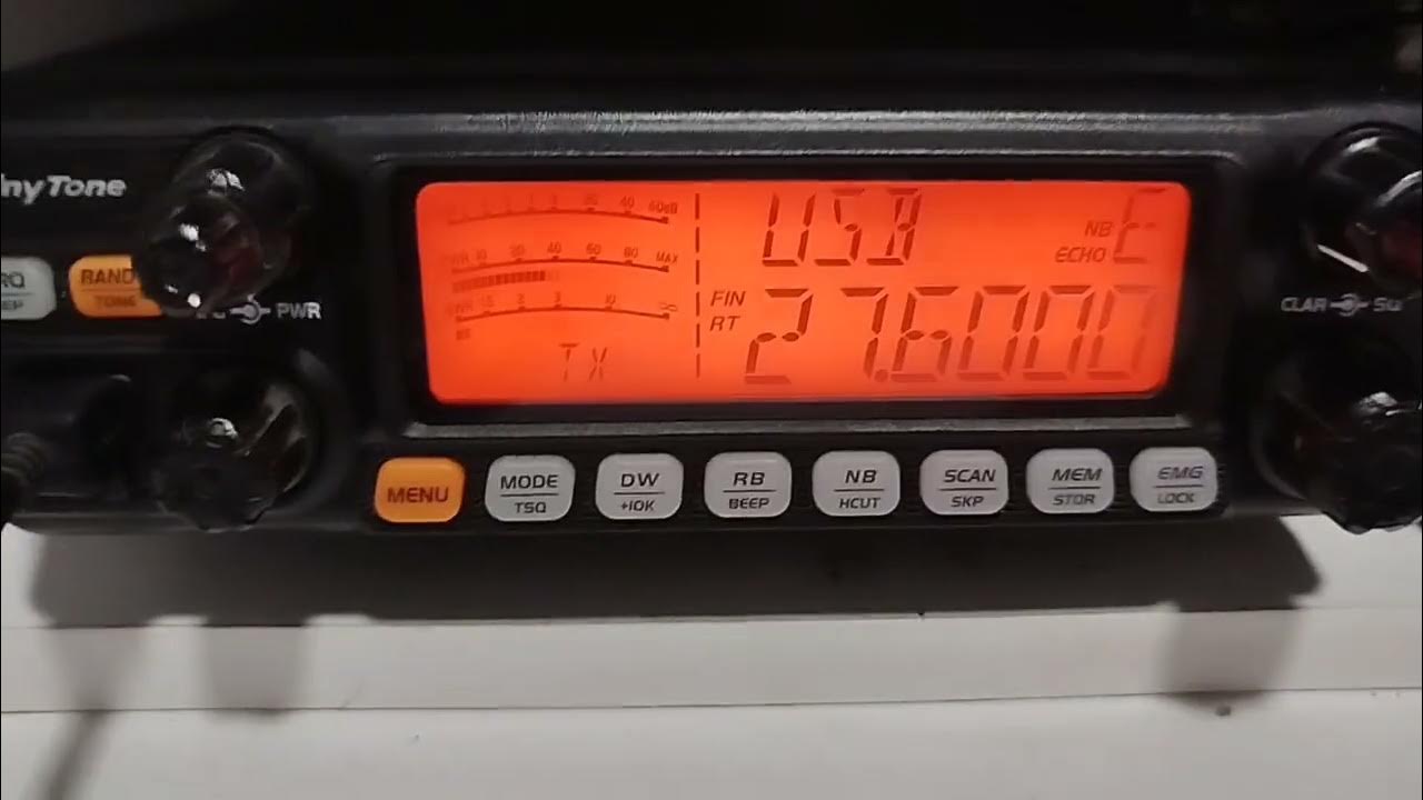 AnyTone 5555N2. Esse manda o que promete. - YouTube