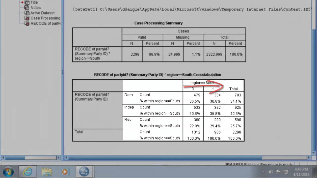Intro to Bivariate Crosstabs - YouTube