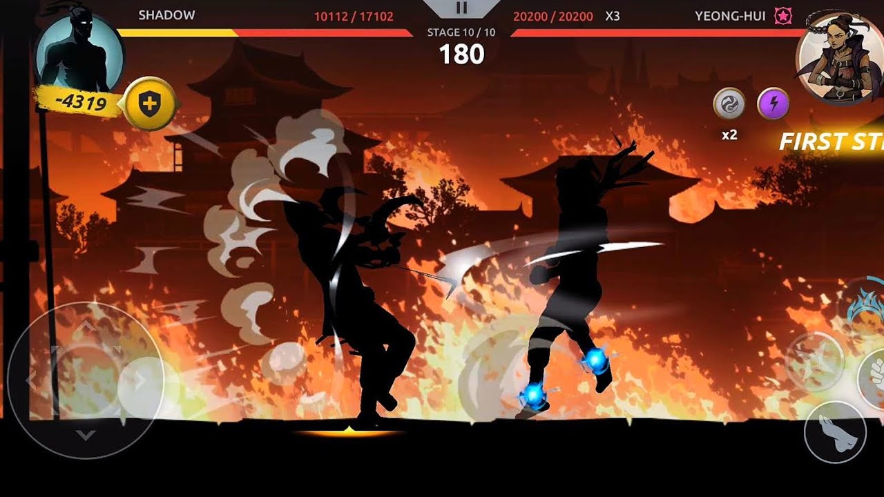 LONG LEGS OF RUIN | Shades : Shadow Fight Roguelike ACT 3 Chapter 2 ...