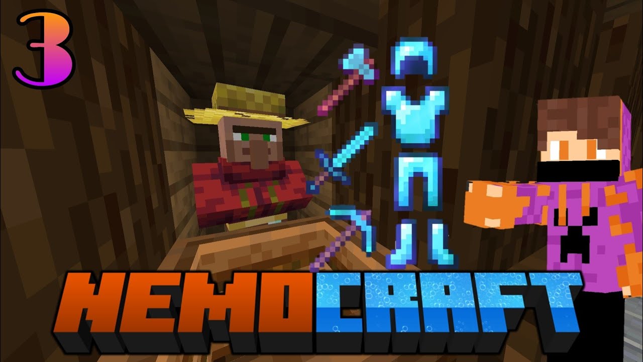 ARMOR UPGRADE!!! | NEMOCRAFT | EPISODE 3 - YouTube