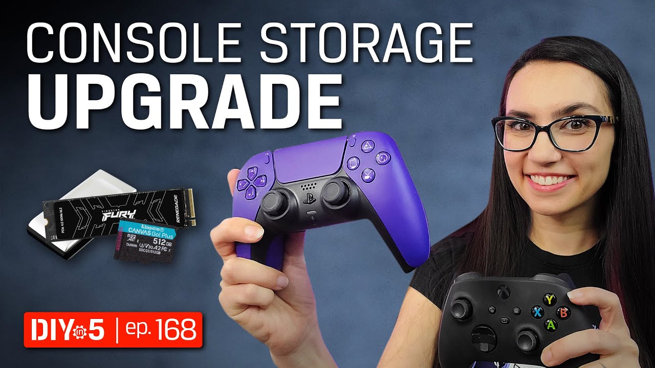 Console Storage Upgrade - DIY in 5 Ep 168 - YouTube
