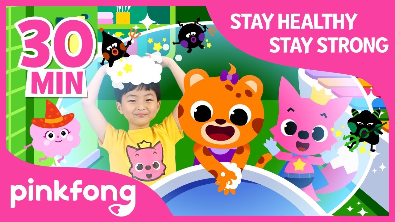 Wash Your Hands and more | +Compilation | Prevent Virus | Pinkfong ...