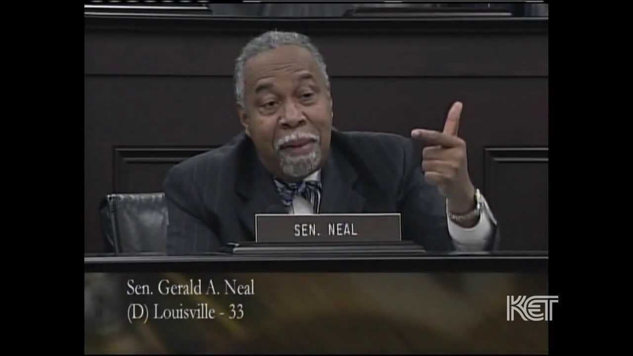Sen. Gerald Neal Questions the Potential Effects of Senate Bill 1 - YouTube