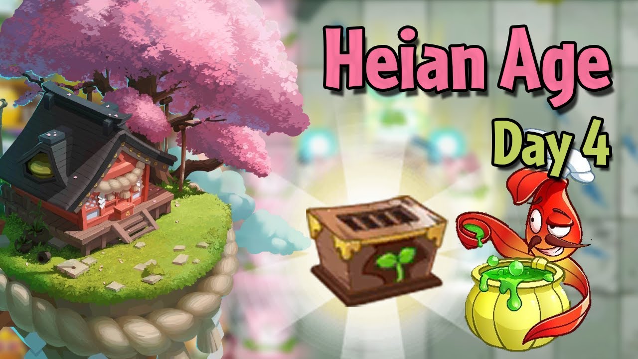PvZ2 Chinese - Heian Age - Day 4 - Plant Box & Orchid Chef - YouTube