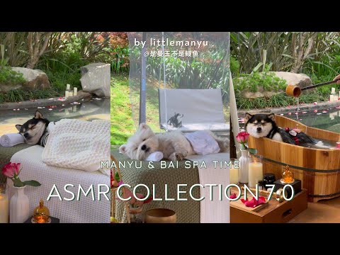 【ASMR Compilation 7.0】Manyu & Bai | Relaxing Immersive SPA Surrounded by Nature