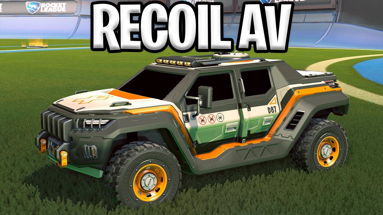 CHEGOU O NOVO CARRO RECOIL AV NO ROCKET LEAGUE - YouTube