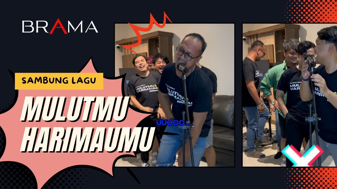 KETIKA MANTAN JEBOLAN INDONESIAN IDOL DITANTANG SAMBUNG LIRIK LAGU | MULUTMU HARIMAUMU - BRAMA ...