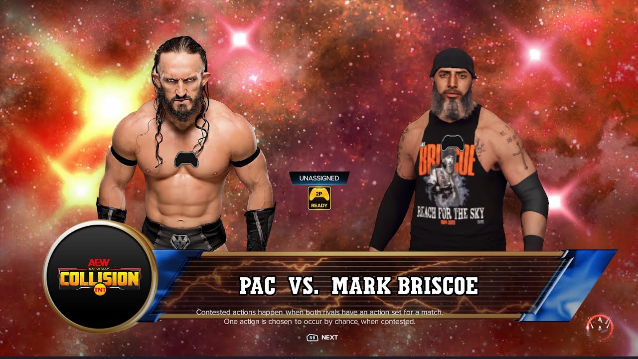 Pac vs Mark Briscoe - YouTube