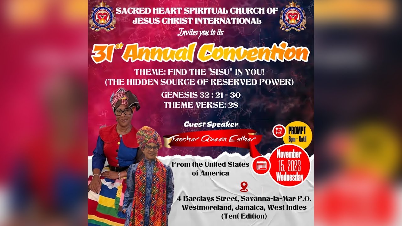 CONVENTION 2023 - FIND THE SISU IN YOU - TEACHER QUEEN ESTHER - PART 1 ...