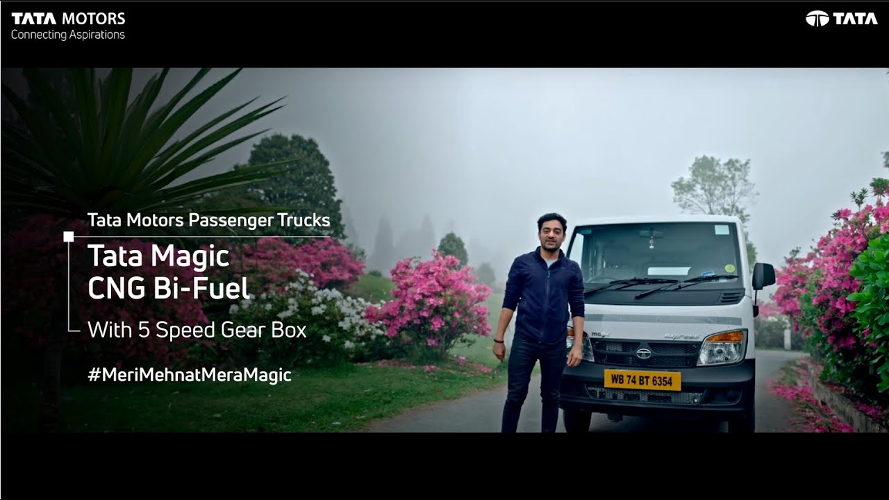 Tata Magic Bi-fuel | Long-lasting Efficiency for Business Success - YouTube