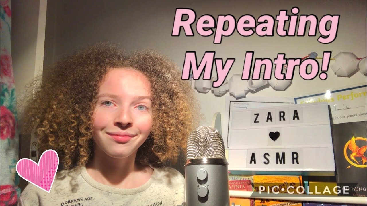 ASMR | repeating my intro! (SO TINGLY) w/ triggers - YouTube
