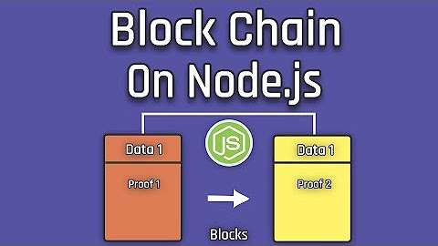 Let's Create a Blockchain on Nodejs With MongoDB - YouTube