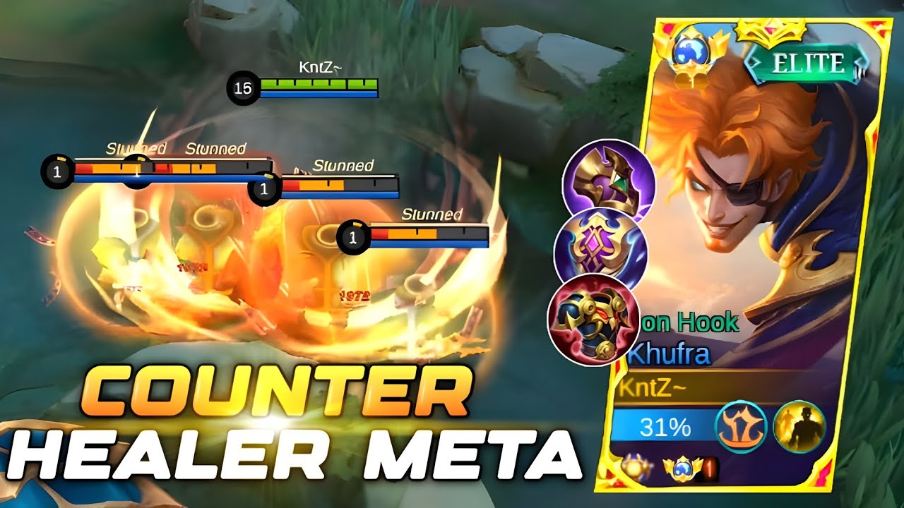 Khufra Best Build to Counter Healer Meta !! Khufra Gameplay Best Build ...